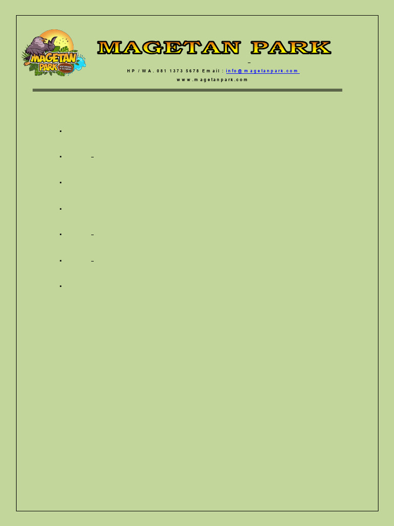 Run Down Fun Game Paket TK | PDF