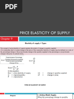 Types of Elasticity of Supply With Diagram | PDF