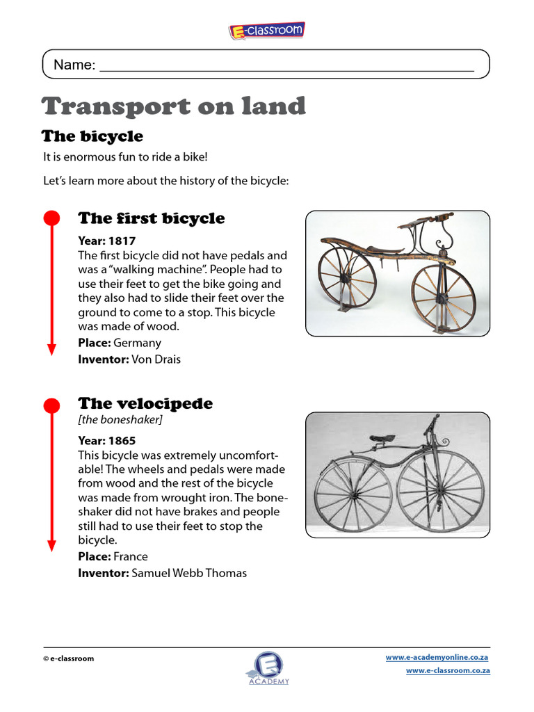 04 The Bicycle | PDF | Human Powered Vehicles | Human Powered Transport
