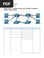 4.4.9 Packet Tracer - Troubleshoot Inter-VLAN Routing - Physical Mode - ILM | PDF | Computer ...