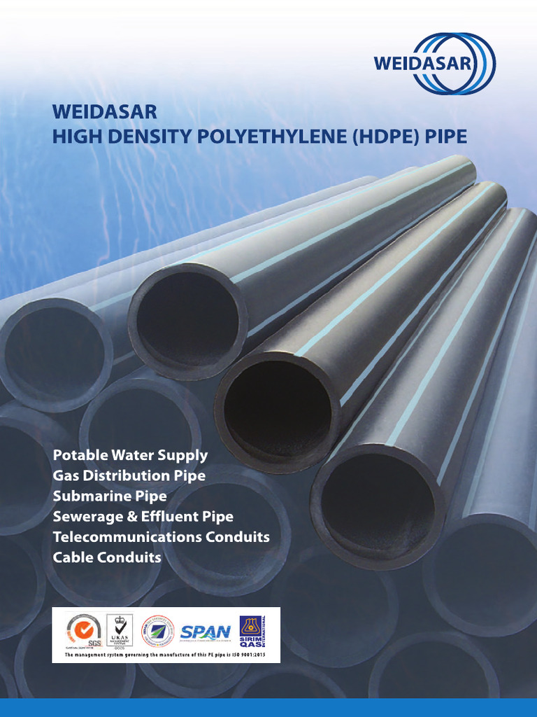 WDS PE Pipe Catalogue 2022 | PDF