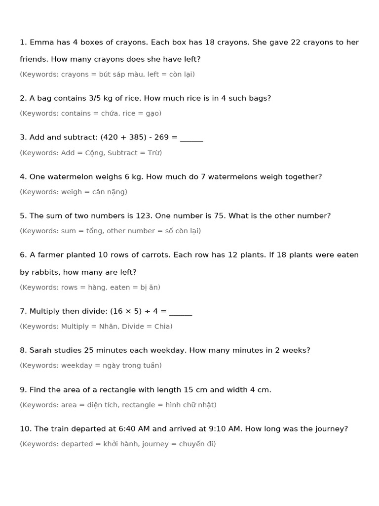 Math Practice Set 1 | PDF