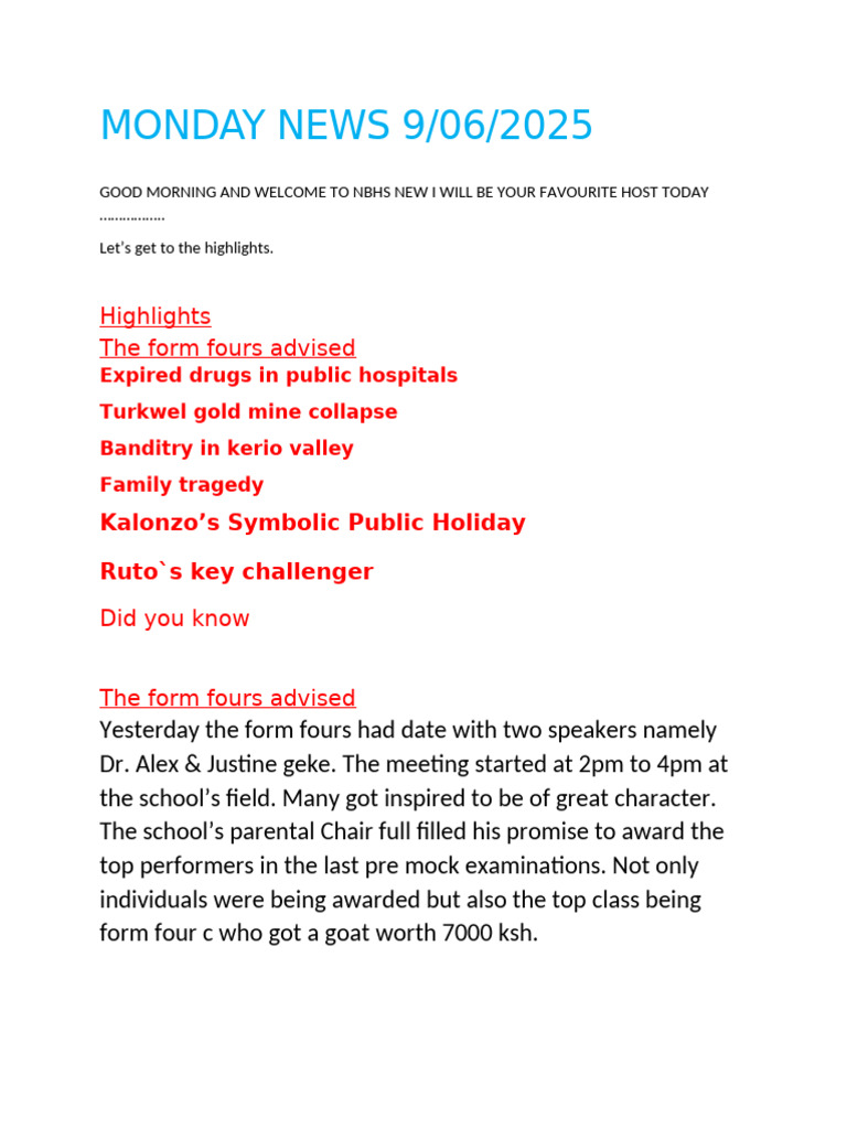 News English | PDF