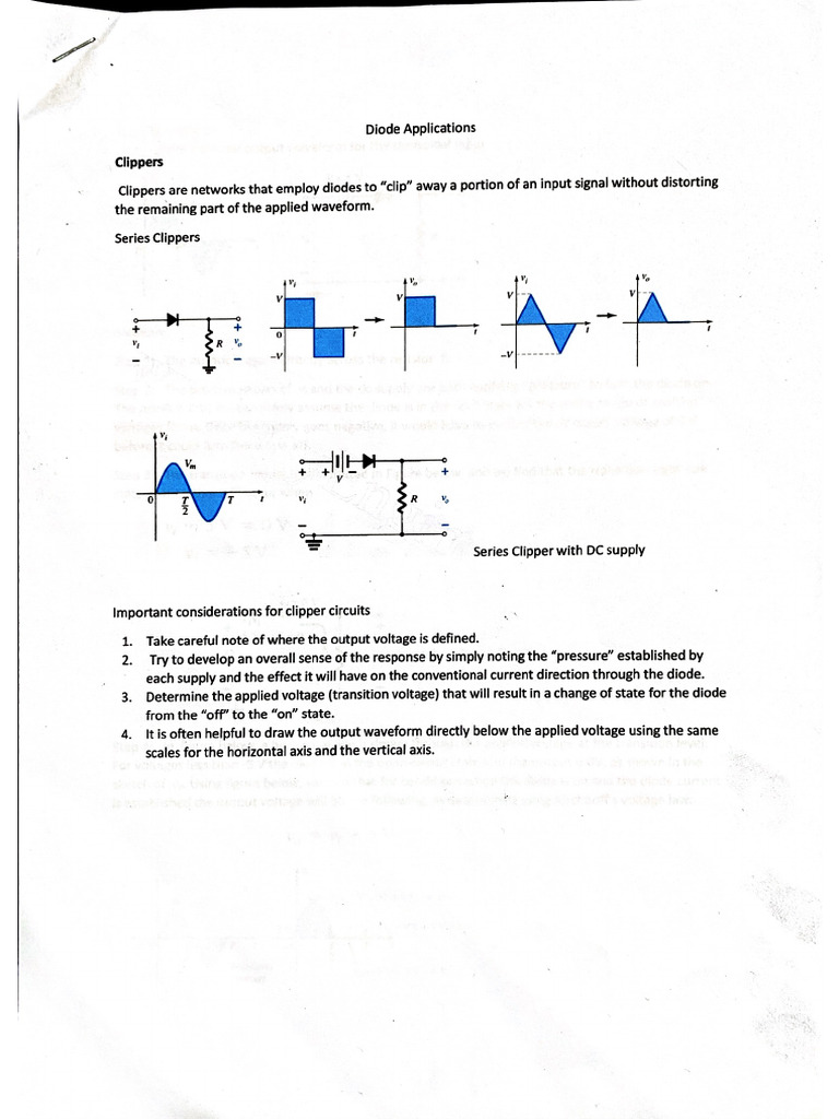 Diode Applications 3 | PDF