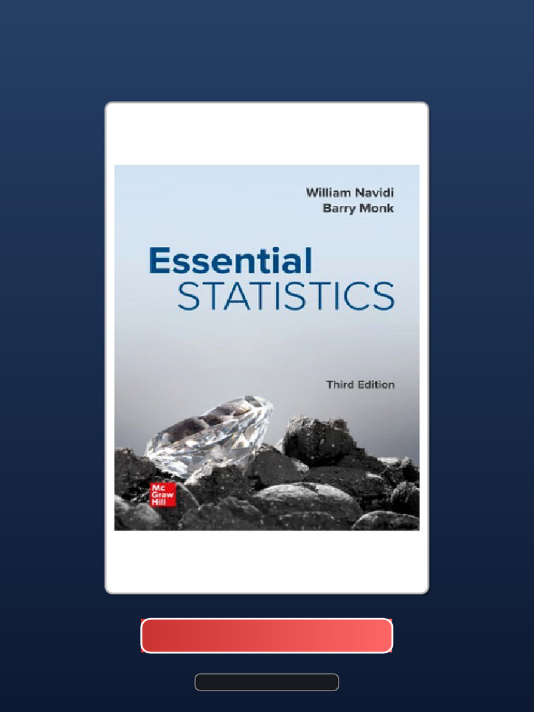 Get Test Bank For Essential Statistics 3rd Edition Navidi HQ File PDF ...