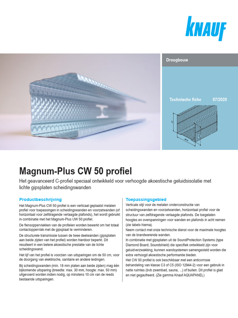 Magnum-Plus CW 50 | PDF
