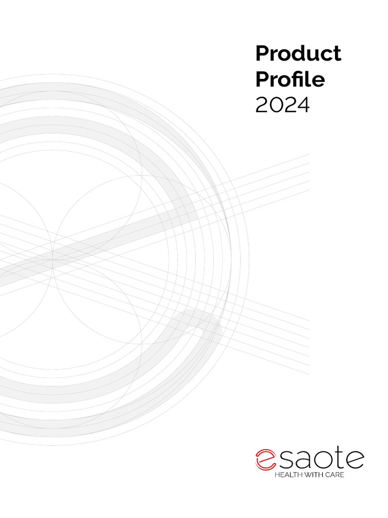 Esaote Product Profile 2024 160000001MAK V13 0724 LR Digital | PDF ...