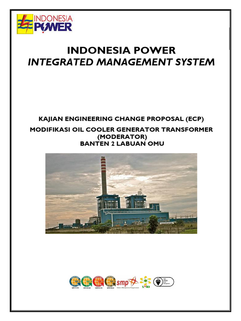 ECP-ModifikasiOilCoolerGeneratorTransformerPLTULabuan (MODERATOR ...