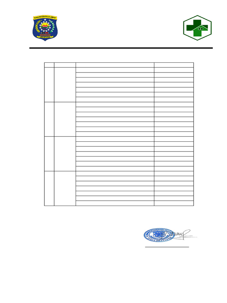 Daftar Nama Kader | PDF