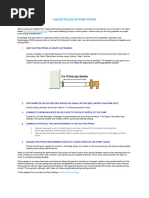 Pump Piping Design: 6 Essential Rules | PDF | Pump | Pipe (Fluid ...