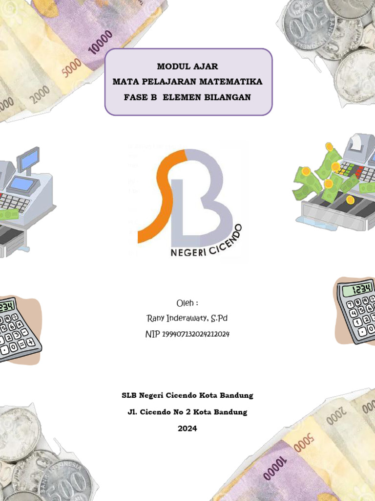 Modul Ajar Matematika Fase B Rany Inderawaty | PDF