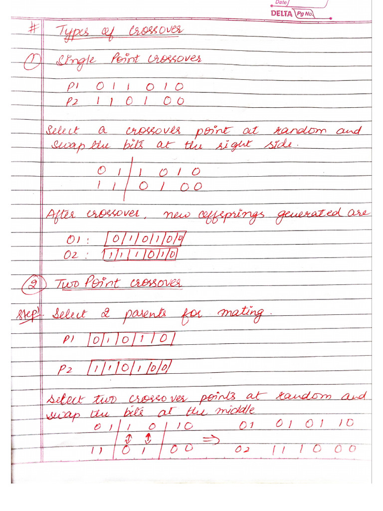 Types of Crossover | PDF