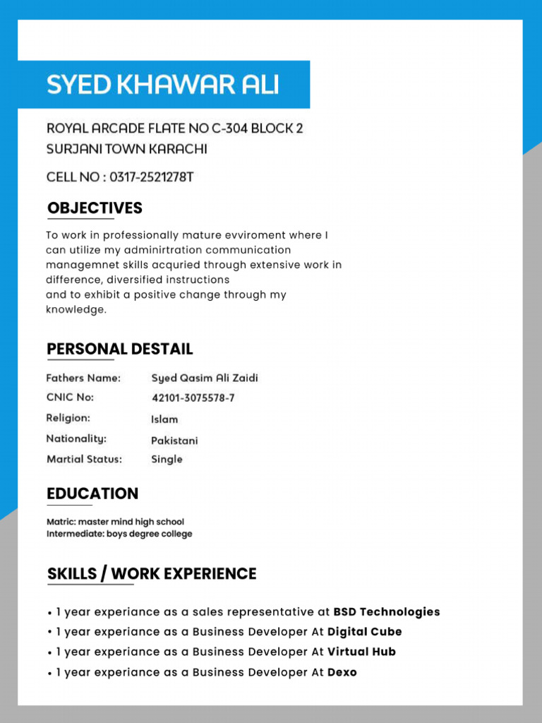 Updated Resume 2 1 | PDF