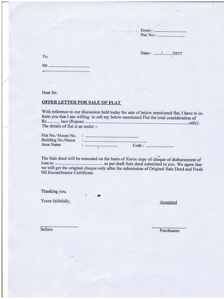 Offer Letter | PDF