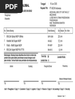Template Surat Jalan Excel | PDF