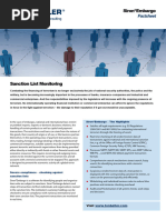 SWIFT Sanctions Screening Guide | PDF | Information Technology | Computing