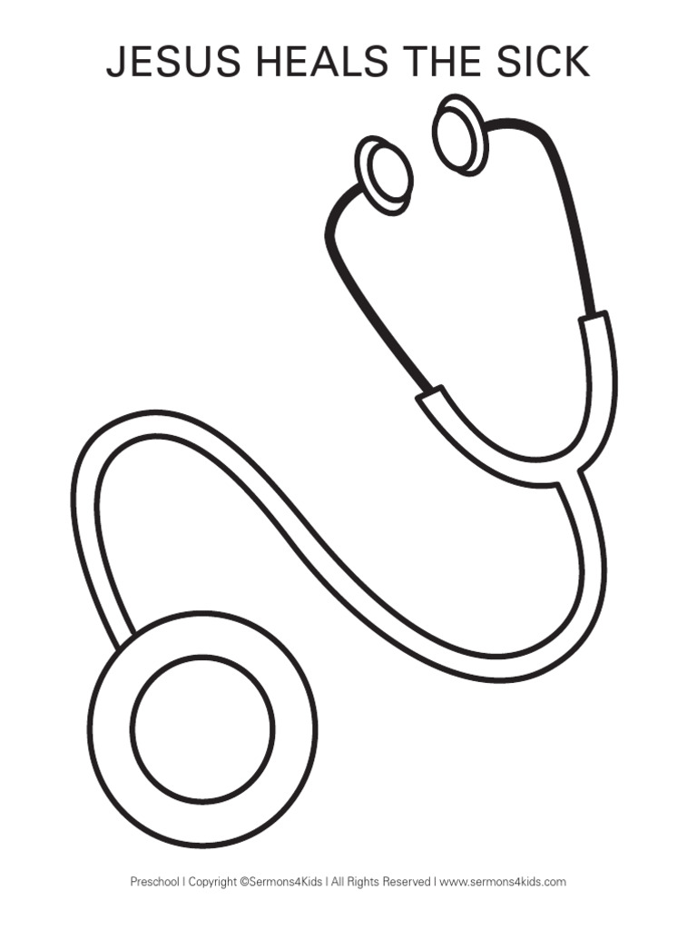 Jesus Heals The Sick Handout Preschool | PDF