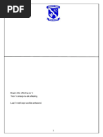 Intensive Form For Afrikaans | PDF