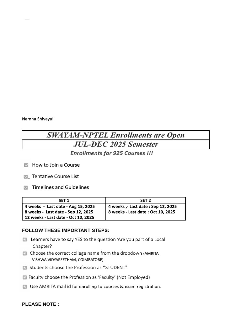 Nptel Swayam | PDF