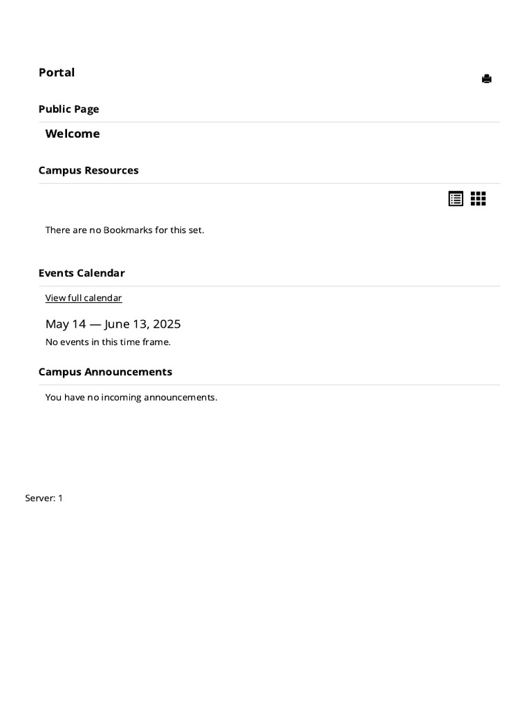 AUI Portal Overview and Resources | PDF