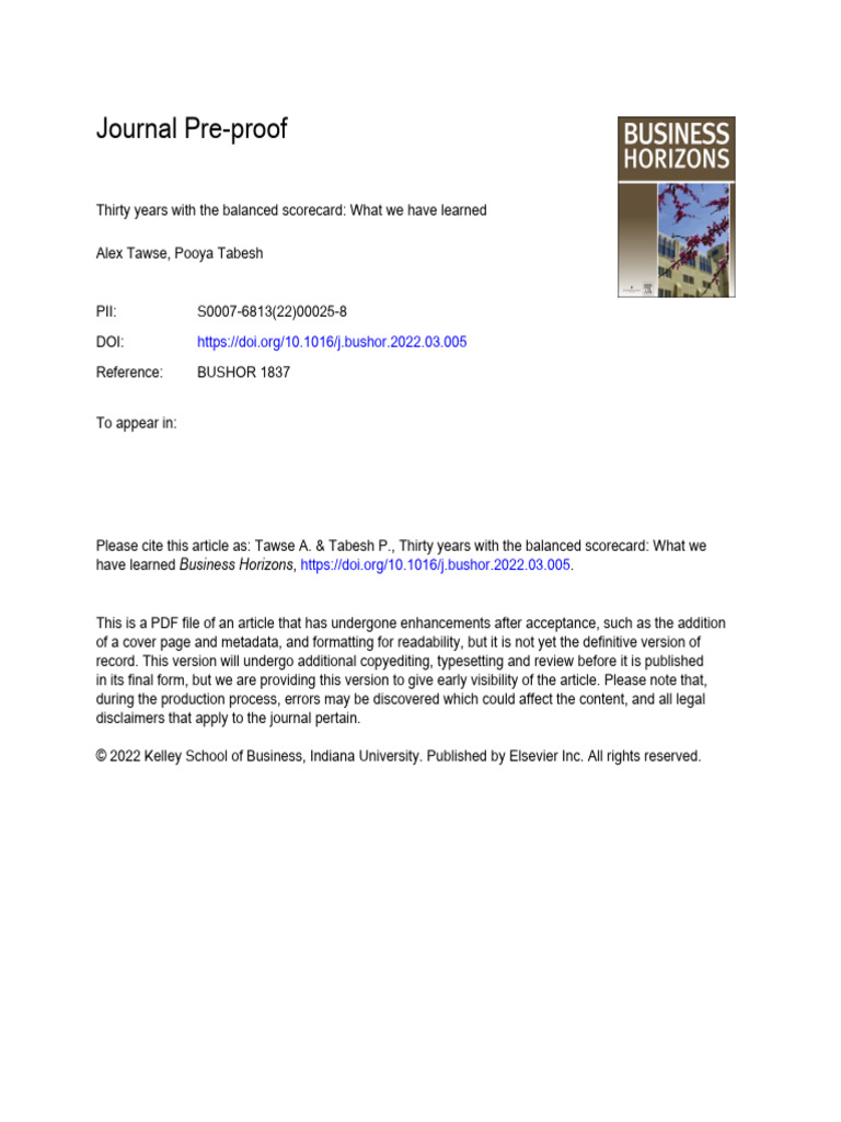 Tawse Tabesh BSCIn Press | PDF | Meta Analysis | Effect Size