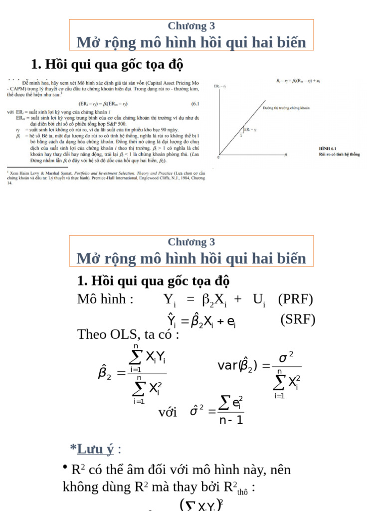 Chapter 3 - Multiple Regression | PDF