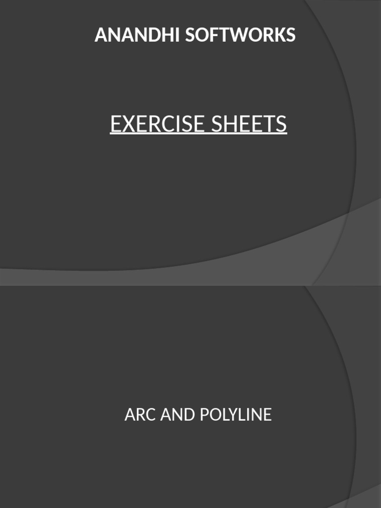10.arc and Polyline | PDF