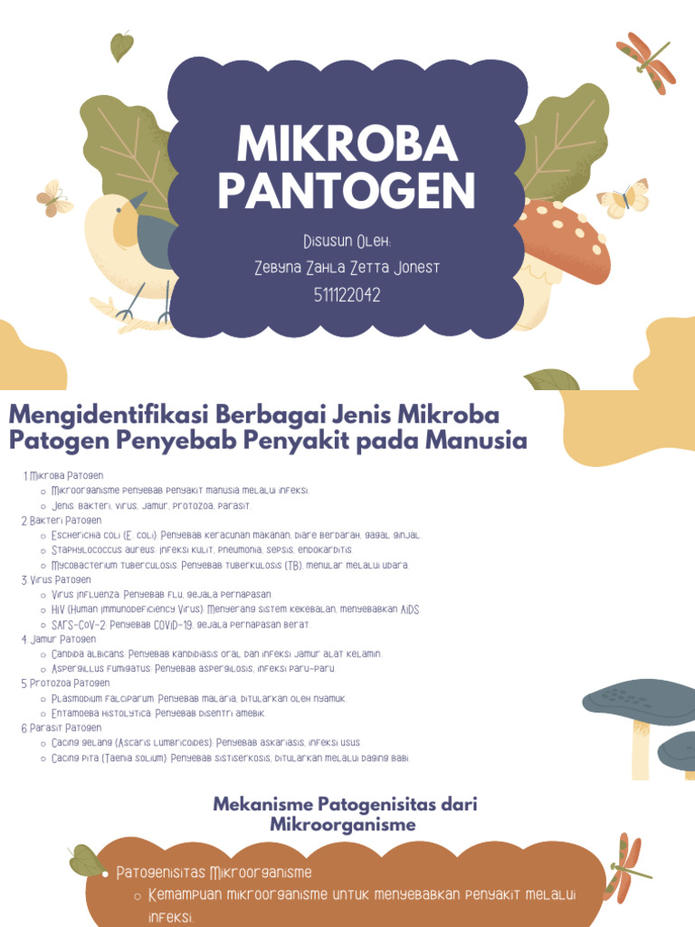Mengidentifikasi Berbagai Jenis Mikroba Patogen Penyebab Penyakit Pada ...