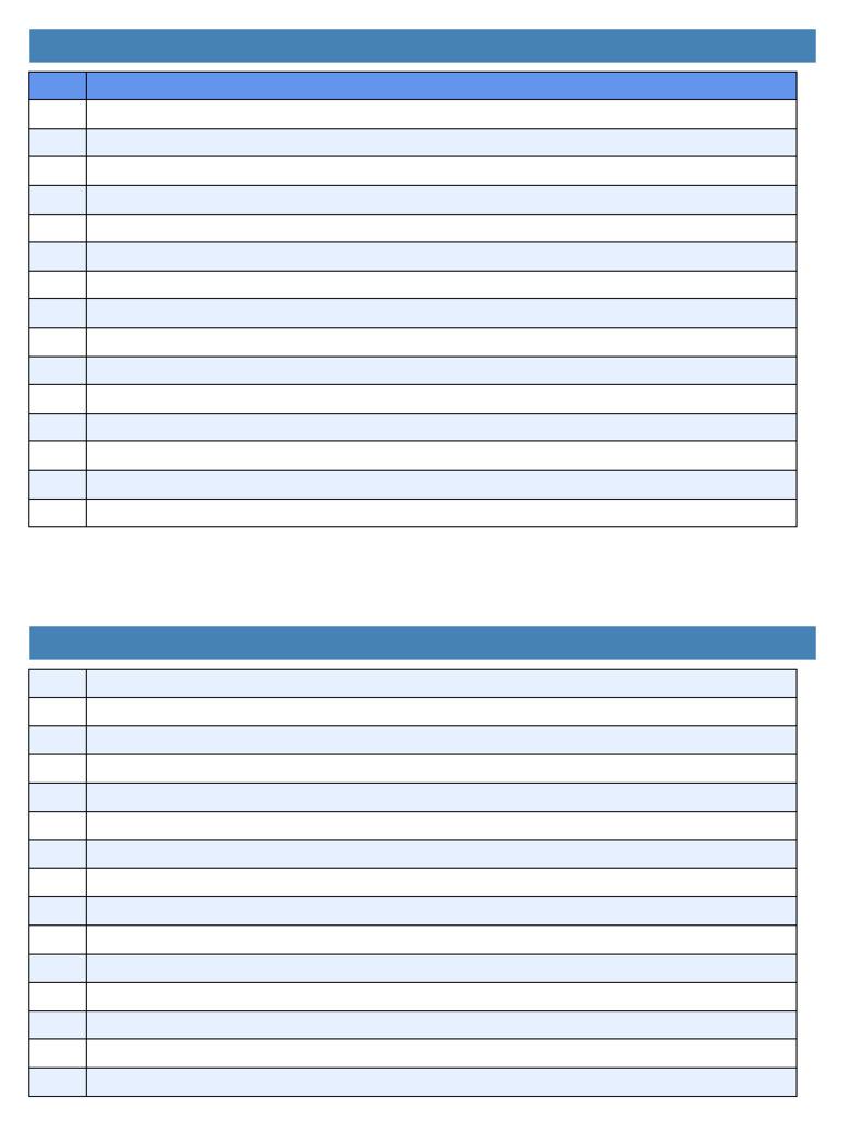 Divisibility Rules Table 1 To 30 Colored | PDF