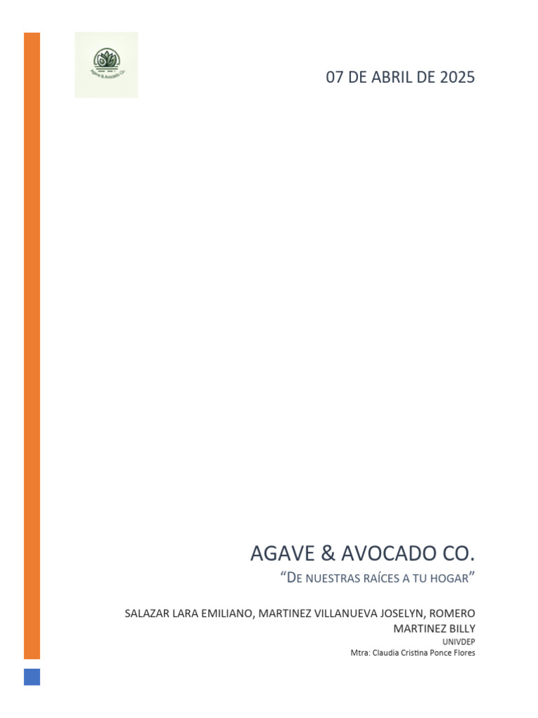 Nichos de Mercado: Aguacate y Tequila | PDF