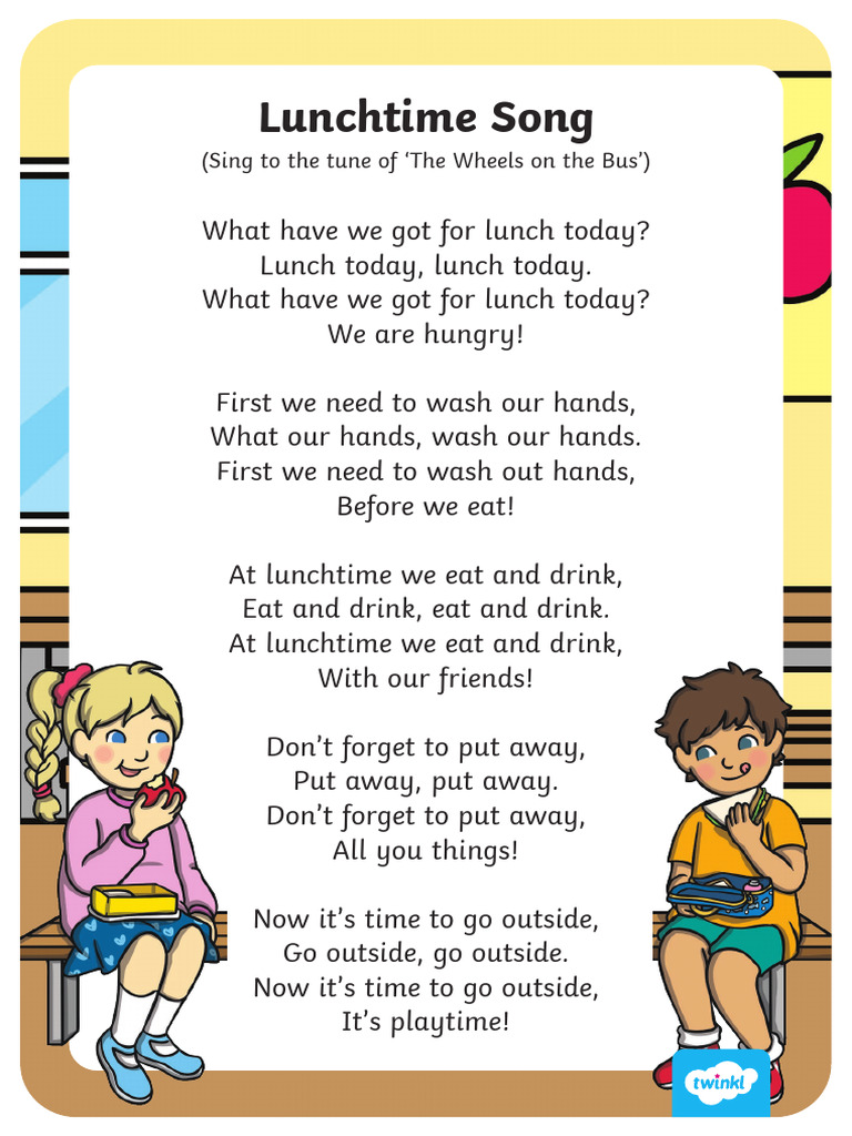 Lunchtime Song | PDF