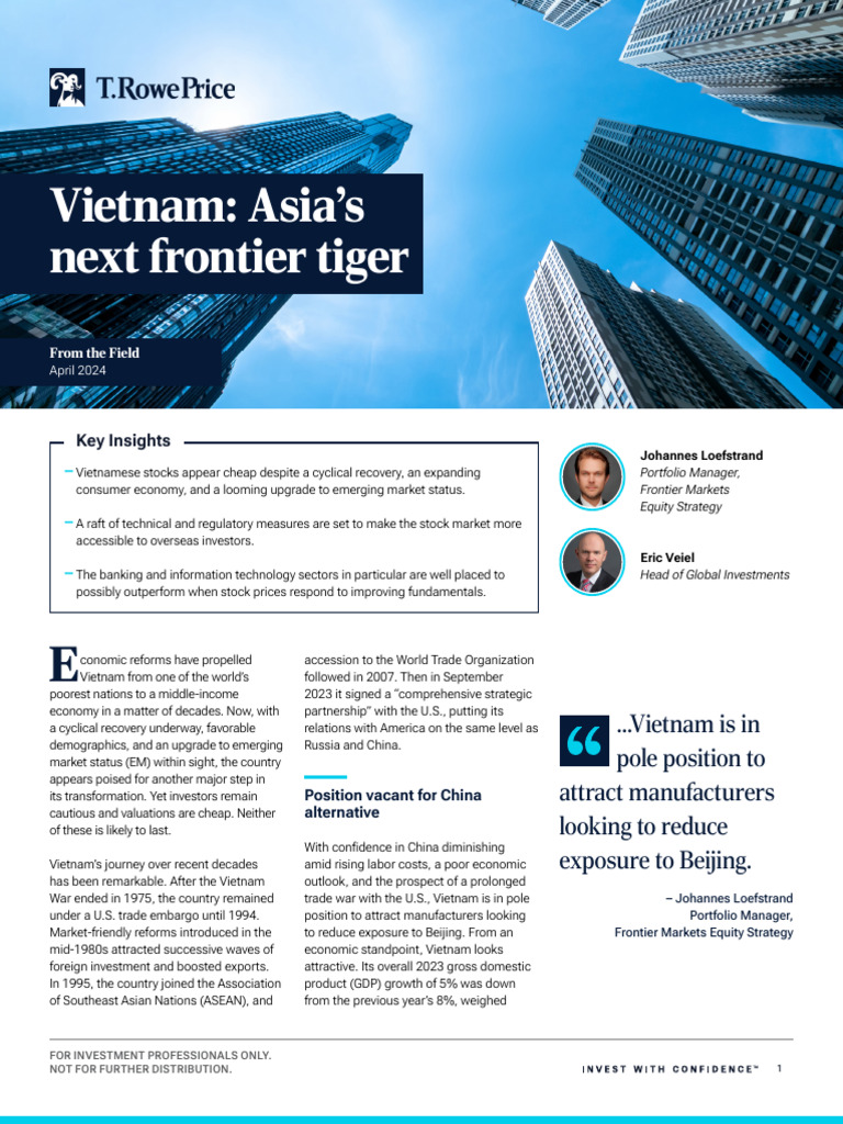 Vietnam Asias Next Frontier Tiger | PDF | Mainland China | Renminbi