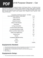 Washing Detergent Powder Formulation Guide | PDF | Sodium Hydroxide ...