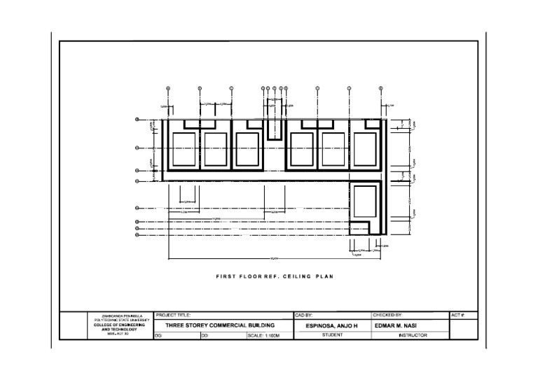 First Floor Ceiling Plan Details | PDF
