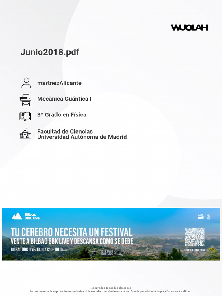 Wuolah Free Junio2018 | PDF