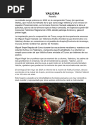 Letra de Valicha | PDF