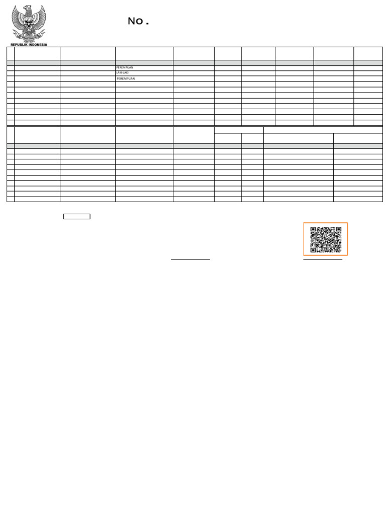 Blanko KK Kosong ASLI | PDF