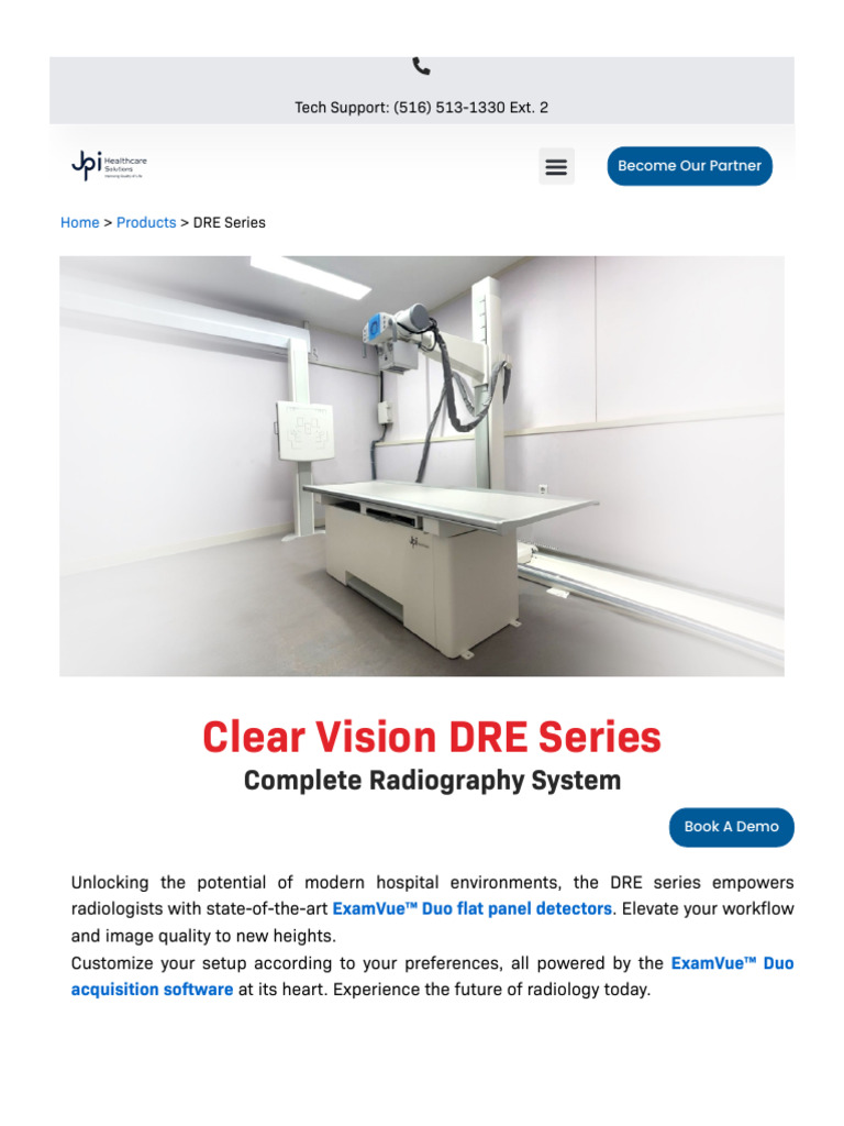 DRE Series Radiography Solutions | PDF | Radiology | Radiography
