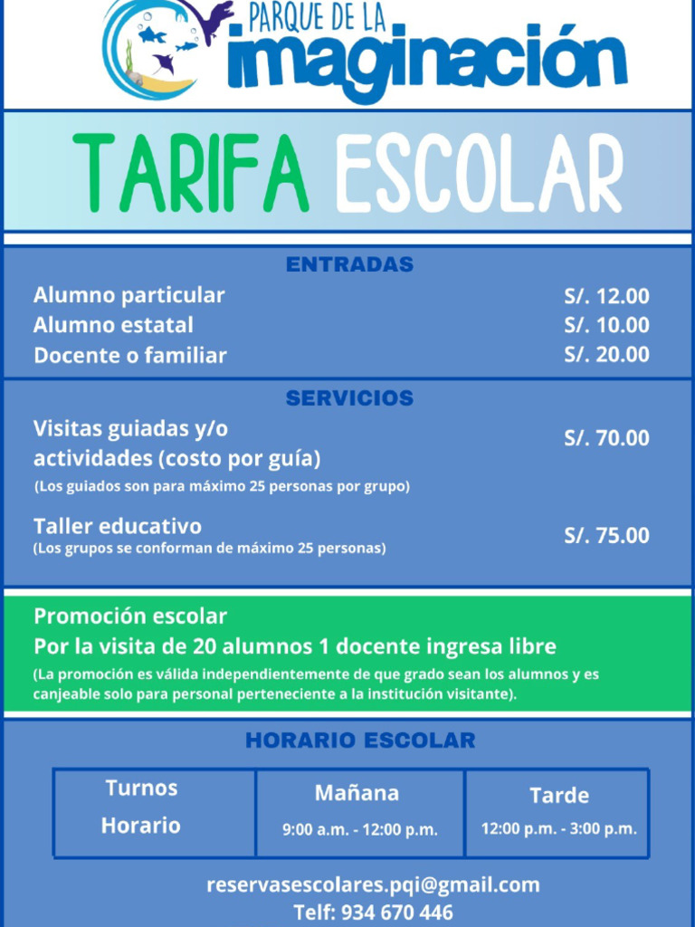 Tarifario | PDF