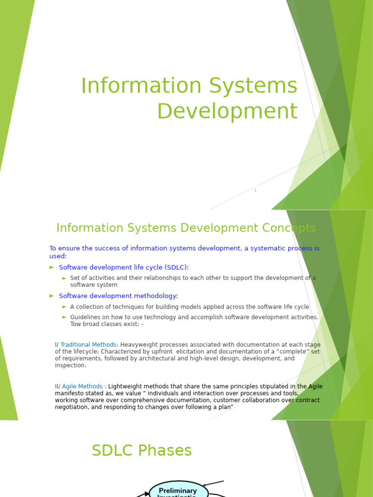 Information Systems Development | PDF | Software Development Process | Computing
