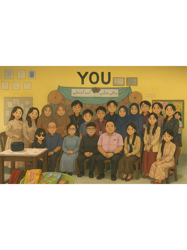 Ghibli Style Group Photo | PDF
