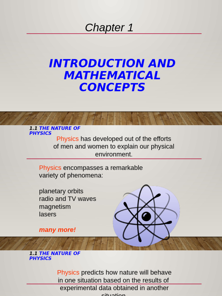 Introduction to Physics Concepts | PDF | Accuracy And Precision ...