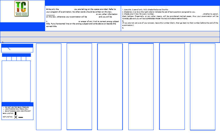 Tcrc-Answer Sheet 2023.PDF Version 1 | PDF