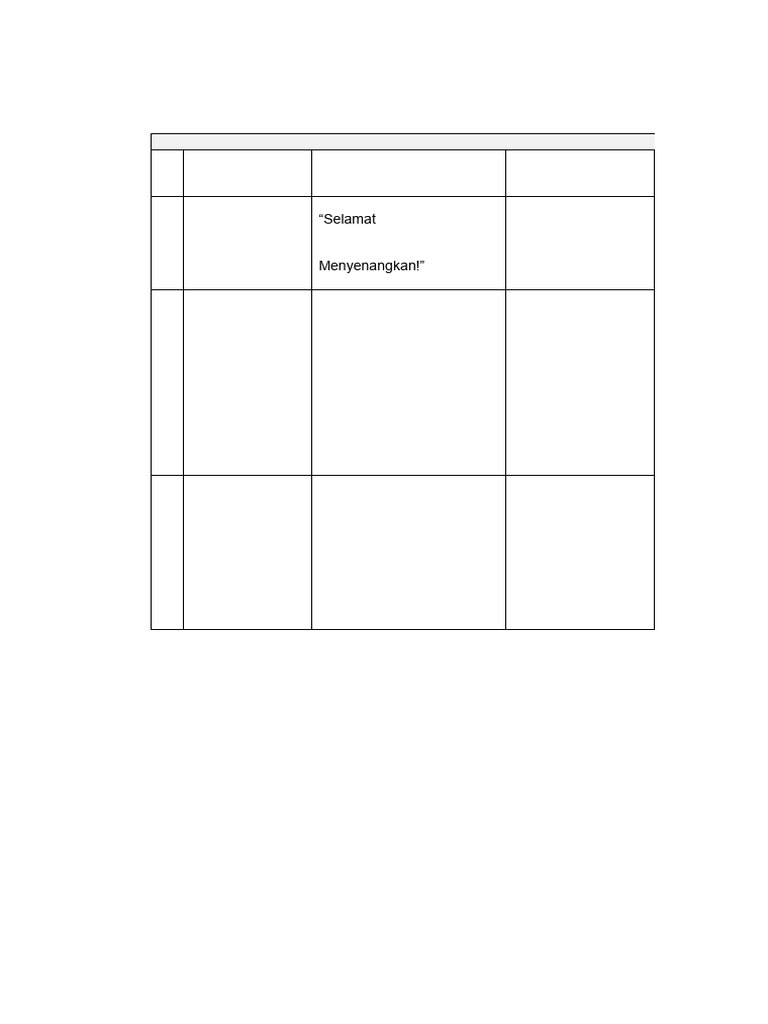 Contoh Storyboard | PDF