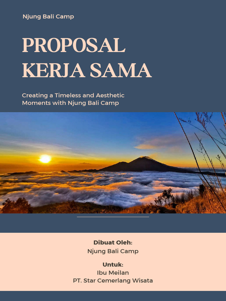 Proposal Njung Bali Camp Rev.1 - 20240801 - 100316 - 0000 | PDF