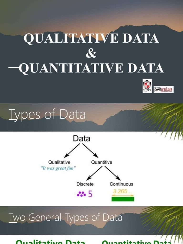 Quantitative Research Methods | PDF | Survey Methodology | Quantitative ...