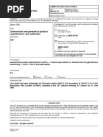 ISO GPS Standards List | PDF | Engineering Tolerance | Screw