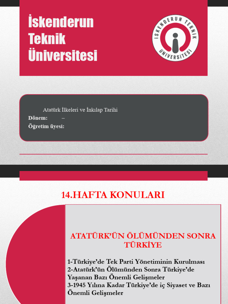 AİİT II-2. Hafta Batı Cephesi | PDF