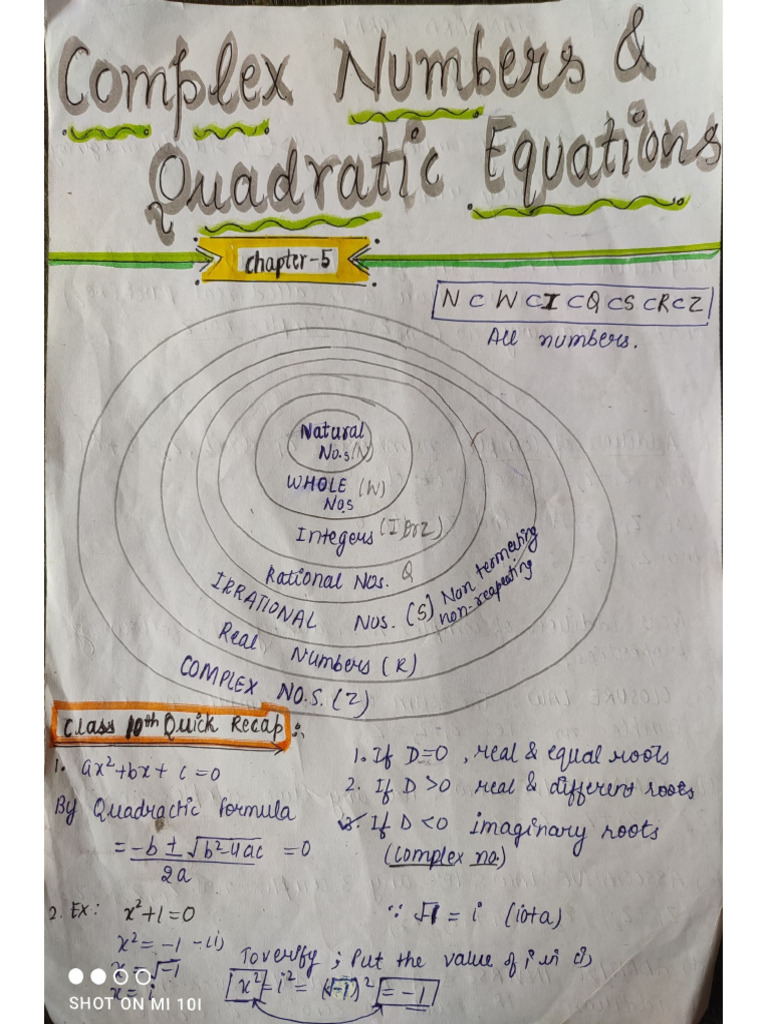 Complex Numbers | PDF
