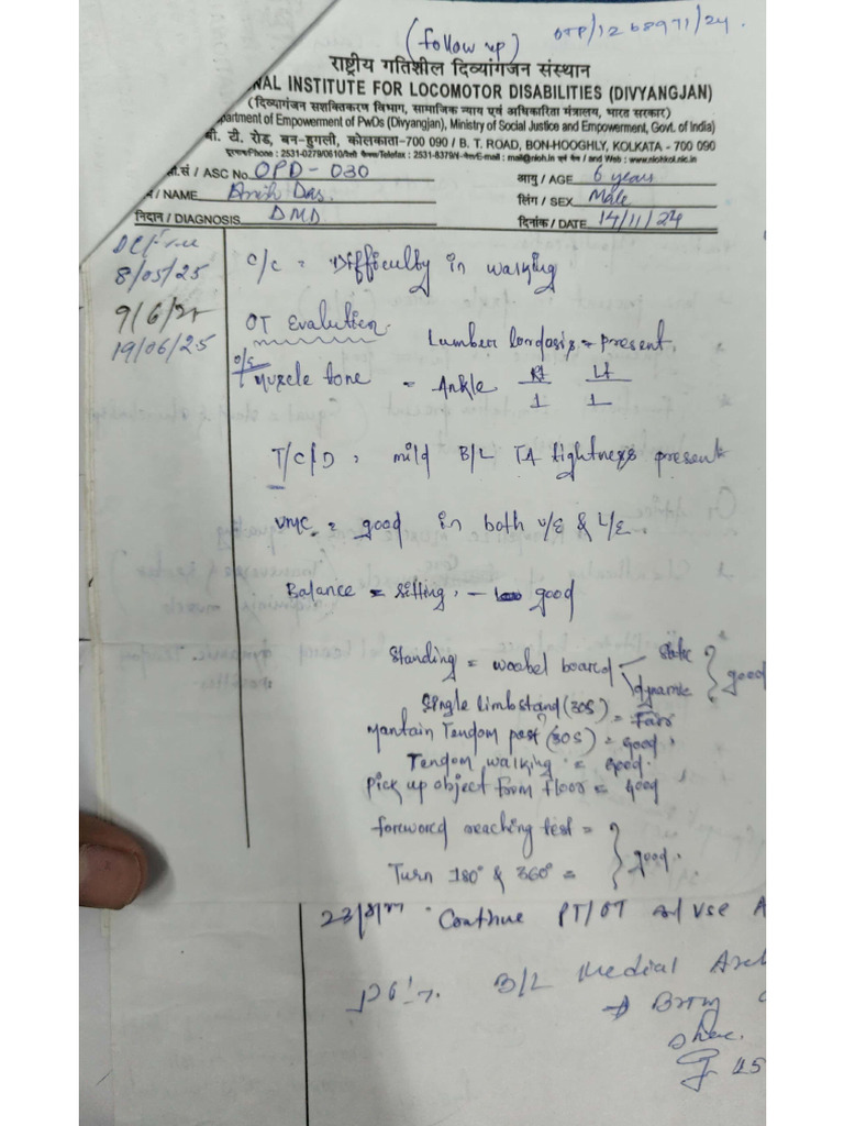 DMD Assessment PDF | PDF